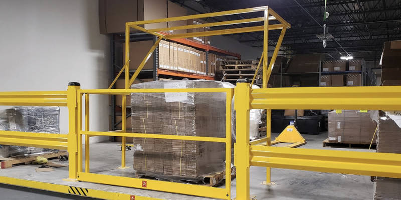Mezzanine Gates | Carolina Material Handling Inc.