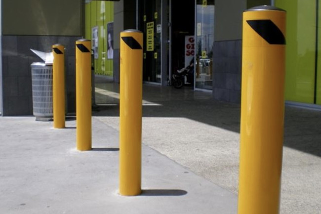 Steel Bollards | Carolina Material Handling Inc.