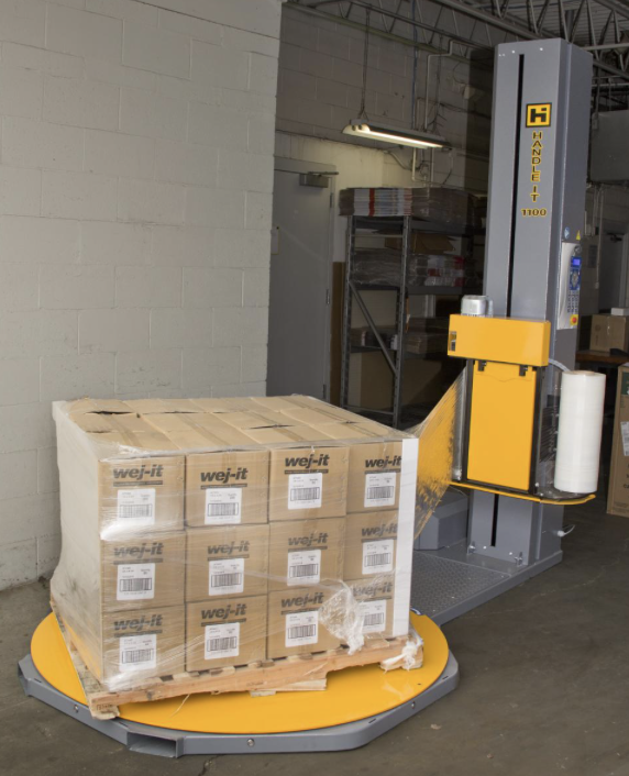 How Powered Film Pre-Stretch Saves Money | Carolina Material Handling Inc.