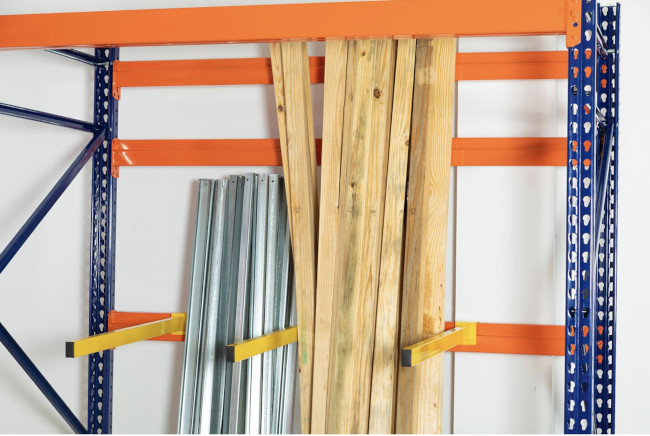 Pallet Rack Arm Dividers | Carolina Material Handling Inc.